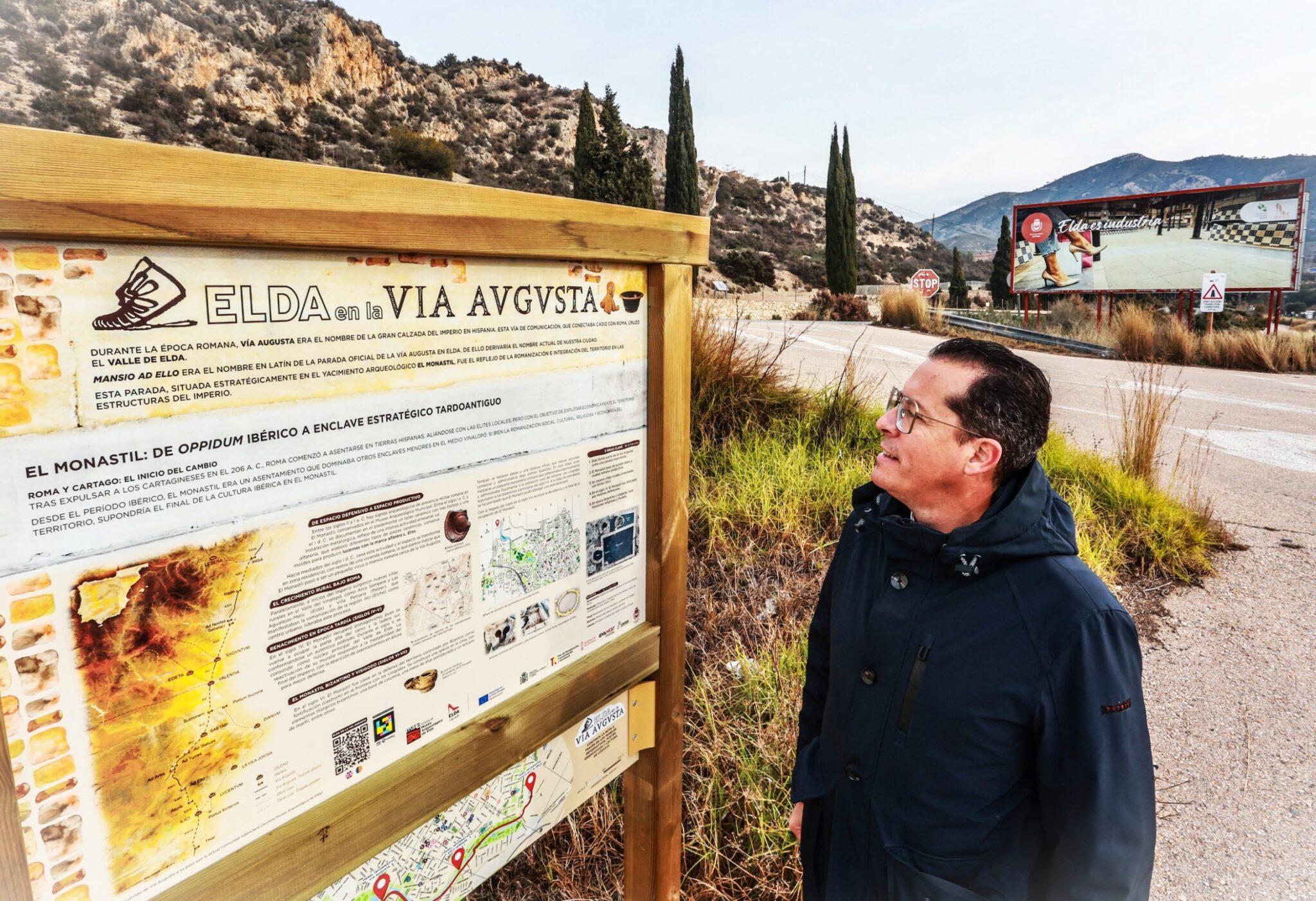 El Ayuntamiento de Elda acondiciona el recorrido de la Vía Augusta en ...
